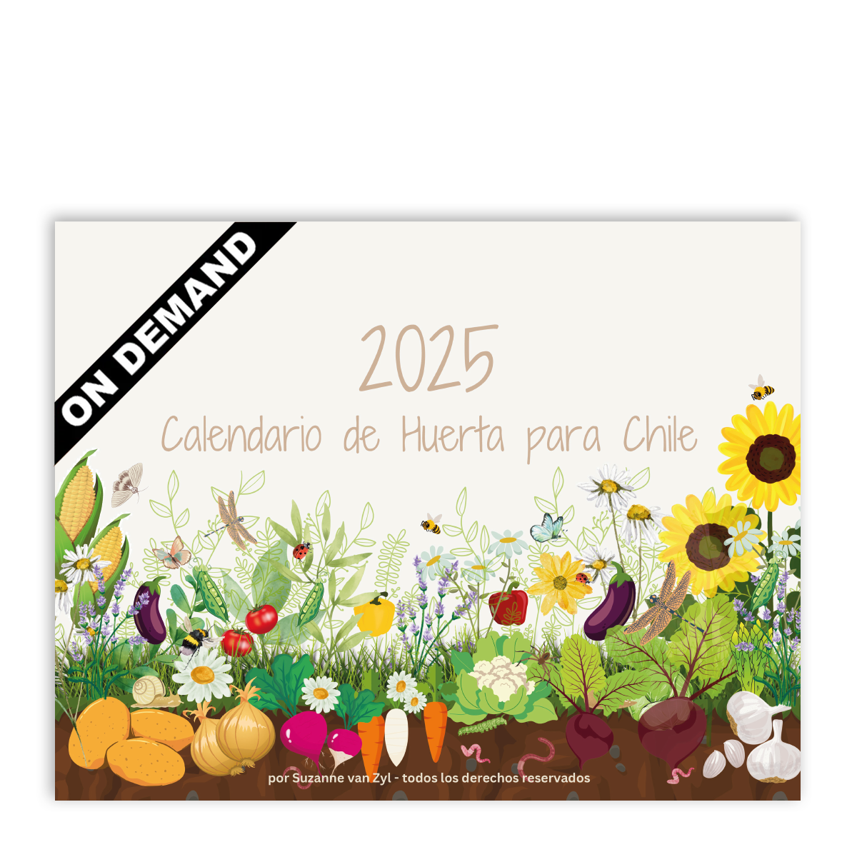 Calendario de Huerta para Chile 2025 – Webook.cl